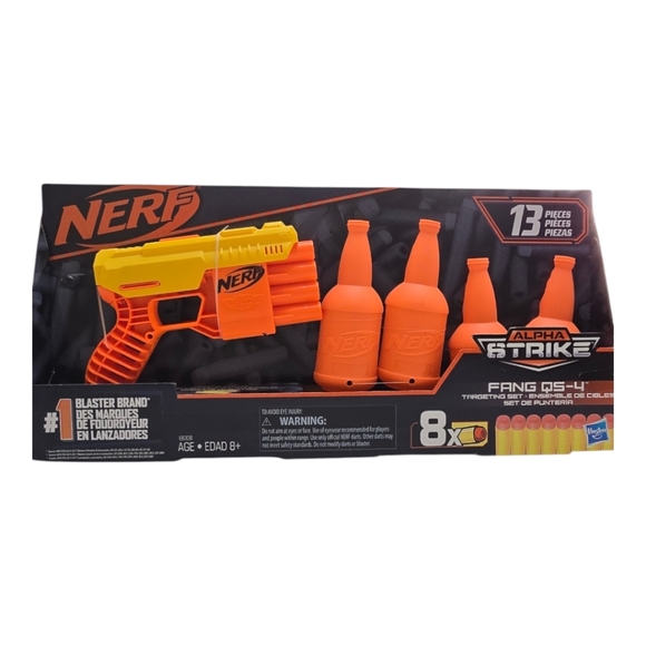 Nerf | Toys | New Nerf Alpha Strike Fang Nerf Dart Gun Targeting Set ...